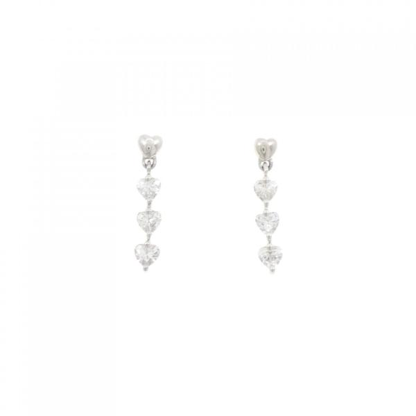 商品名：ダイヤモンド ピアス／イヤリング　商品ランク：中古品A