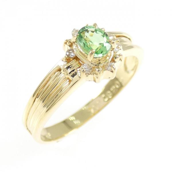 商品名：ガーネット リング　商品ランク：中古品A