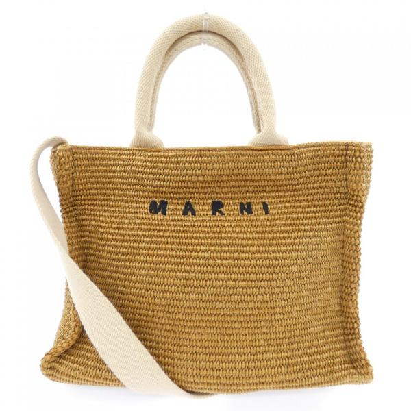 メーカ/ブランド：マルニ　商品名：バッグ　通称：EAST-WESTTote Bag　商品ランク：中古品B
