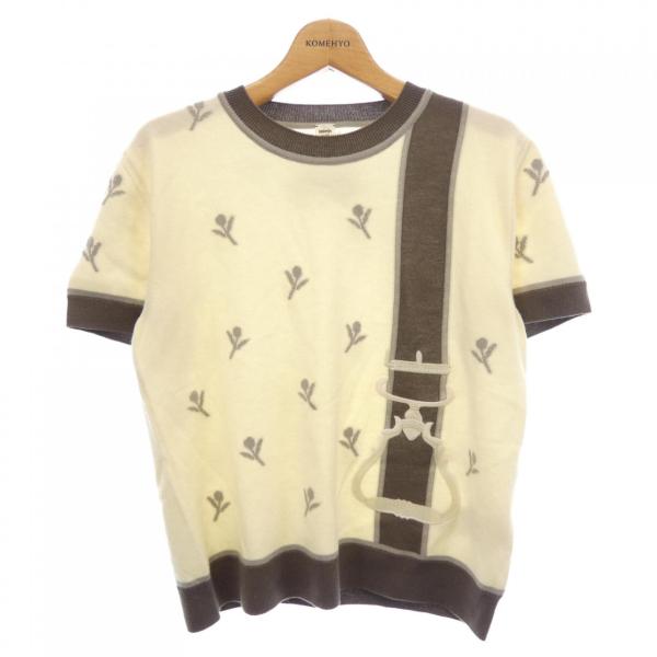 メーカ/ブランド：エルメス　商品名：ニット　通称：ETRIERS　商品ランク：中古品A