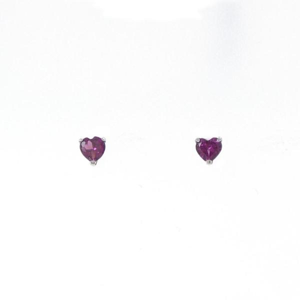 商品名：ガーネット ピアス／イヤリング　商品ランク：中古品A