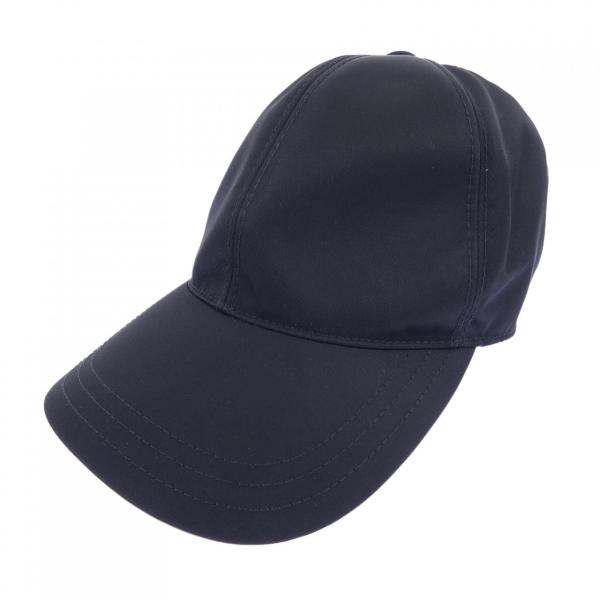 メーカ/ブランド：プラダ　商品名：キャップ　通称：トライアングルロゴ ベースボールキャップ　商品ランク：中古品B