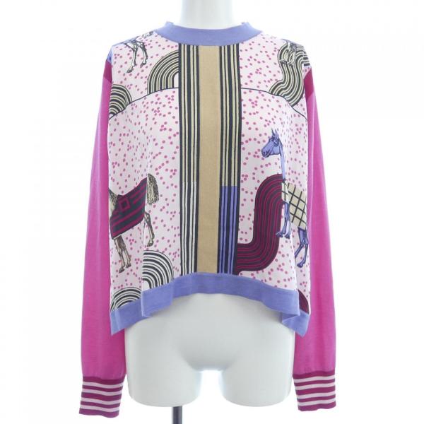 メーカ/ブランド：エルメス　商品名：ニット　通称：GARDE-ROBE POP　商品ランク：中古品A