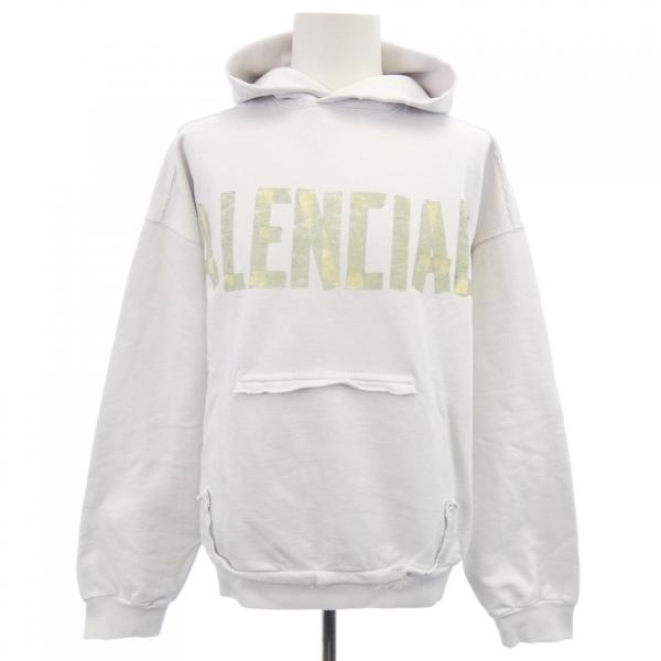 メーカ/ブランド：バレンシアガ　商品名：パーカー　通称：Tape Type Ripped Pocket Hoodie　商品ランク：中古品A