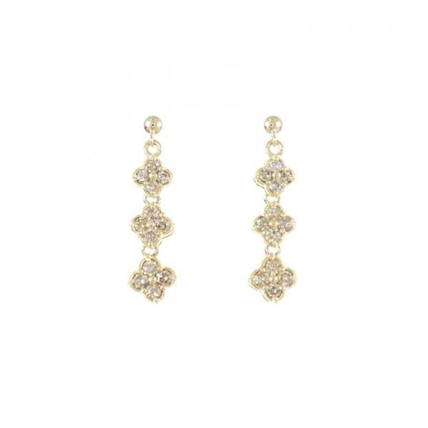 商品名：ダイヤモンド ピアス／イヤリング　商品ランク：中古品A