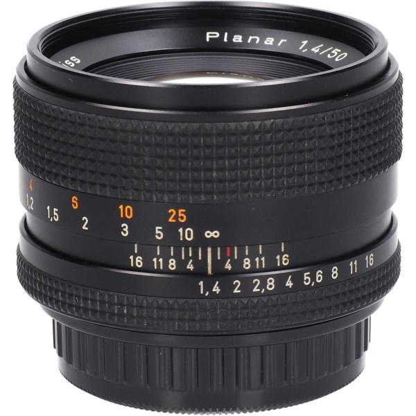 メーカ/ブランド：ＣＯＮＴＡＸ　商品名：ＰＬＡＮＡＲ５０ｍｍ　Ｆ１．４ＡＥ（Ｊ）　通称：交換レンズ　商品ランク：中古品Ｃ