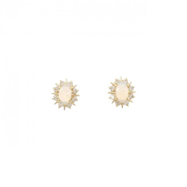 商品名：オパール ピアス／イヤリング　商品ランク：中古品B