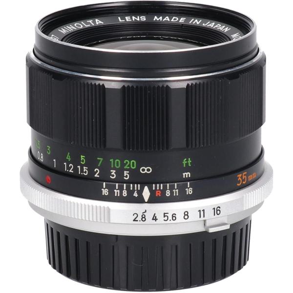 メーカ/ブランド：ＭＩＮＯＬＴＡ　商品名：ＭＣ　ＲＯＫＫＯＲ　ＨＧ３５ｍｍ　Ｆ２．８　通称：交換レンズ　商品ランク：中古品Ｃ