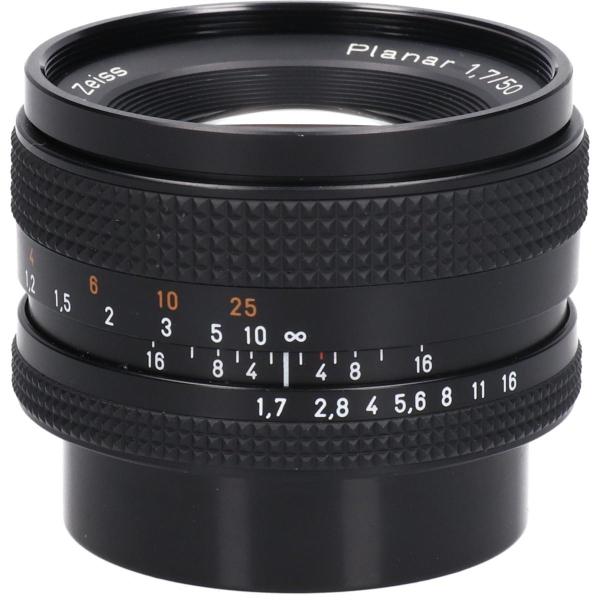 メーカ/ブランド：ＣＯＮＴＡＸ　商品名：ＰＬＡＮＡＲ５０ｍｍ　Ｆ１．７ＡＥ（Ｊ）　通称：交換レンズ　商品ランク：中古品Ｃ