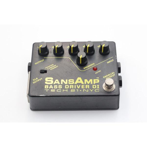 メーカ/ブランド：ＴＥＣＨ２１　商品名：ＴＥＣＨ２１　 SANSAMP BASS DRIVER DI　通称：エフェクター　商品ランク：中古品Ｂ