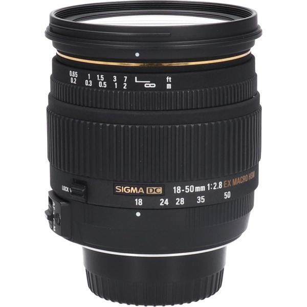 メーカ/ブランド：ＳＩＧＭＡ　商品名：ニコン１８−５０ｍｍ　Ｆ２．８ＥＸ　ＤＣ　ＭＡＣＲＯ　通称：交換レンズ　商品ランク：中古品Ｂ