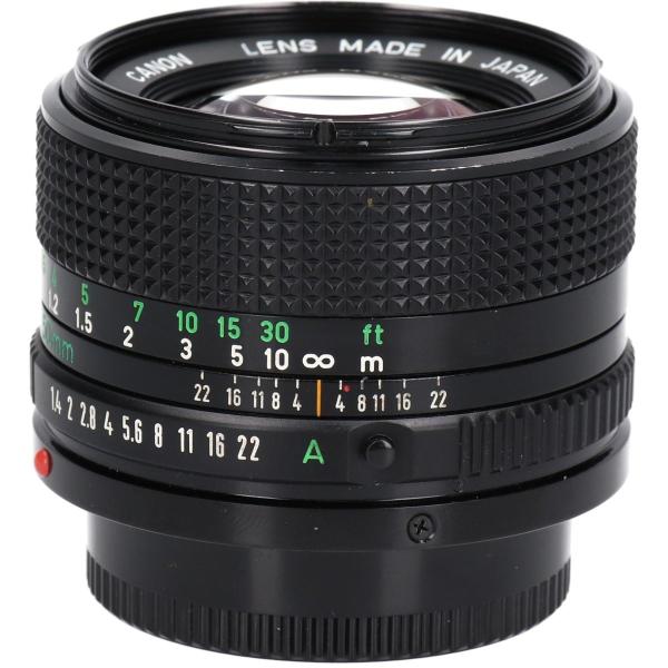 メーカ/ブランド：ＣＡＮＯＮ　商品名：ＮＥＷ　ＦＤ５０ｍｍ　Ｆ１．４　通称：交換レンズ　商品ランク：中古品Ｂ