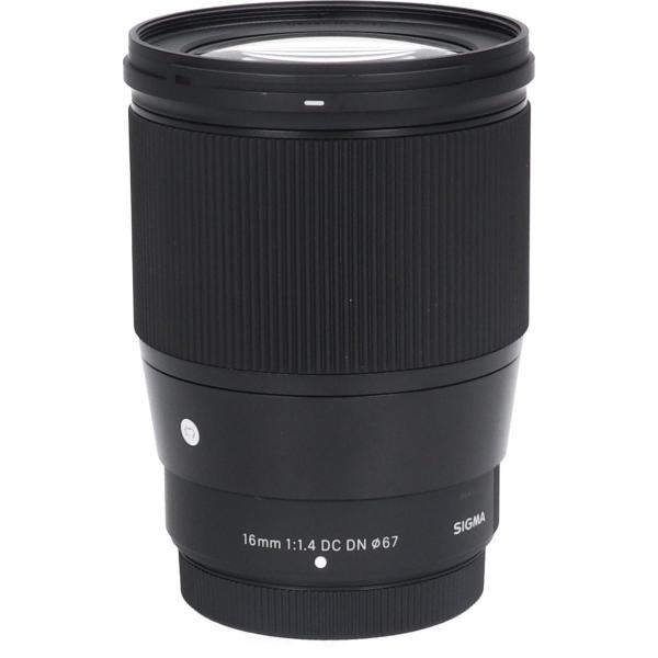 メーカ/ブランド：ＳＩＧＭＡ　商品名：Ｘ（Ｃ）１６ｍｍ　Ｆ１．４ＤＣ　ＤＮ　通称：交換レンズ　商品ランク：中古品Ａ