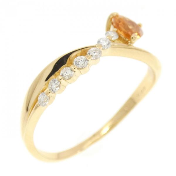 商品名：ガーネット リング　商品ランク：中古品A