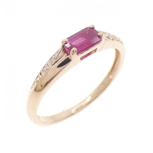 商品名：ルビー リング　商品ランク：中古品A