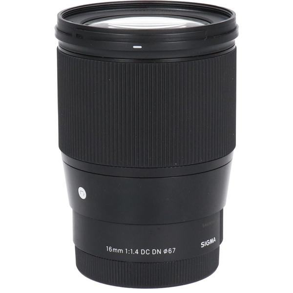 メーカ/ブランド：ＳＩＧＭＡ　商品名：ソニーＥ１６ｍｍ　Ｆ１．４ＤＣ　ＤＮ（Ｃ）　通称：交換レンズ　商品ランク：中古品Ａ