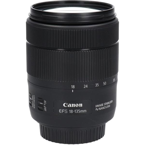 メーカ/ブランド：ＣＡＮＯＮ　商品名：ＥＦ−Ｓ１８−１３５ｍｍ　Ｆ３．５−５．６ＩＳ　ＵＳＭ　通称：交換レンズ　商品ランク：中古品Ｂ
