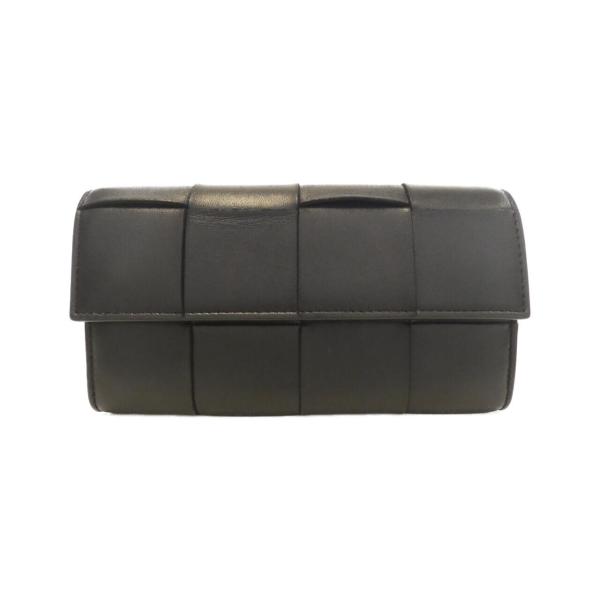 メーカ/ブランド：ボッテガヴェネタ　商品名：ボッテガヴェネタ 2つ折り長財布　商品ランク：中古品A