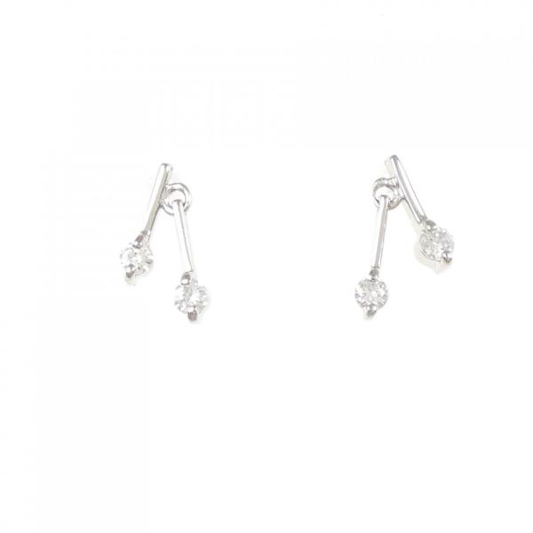 商品名：ダイヤモンド ピアス／イヤリング　商品ランク：中古品A