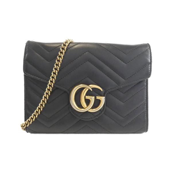 メーカ/ブランド：グッチ　商品名：グッチ ショルダーバッグ　通称：GGマーモント　商品ランク：中古品B