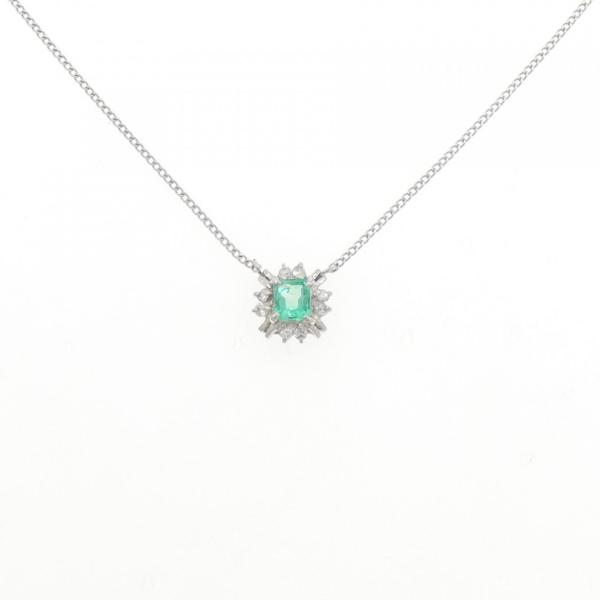 商品名：エメラルド ネックレス　商品ランク：中古品A