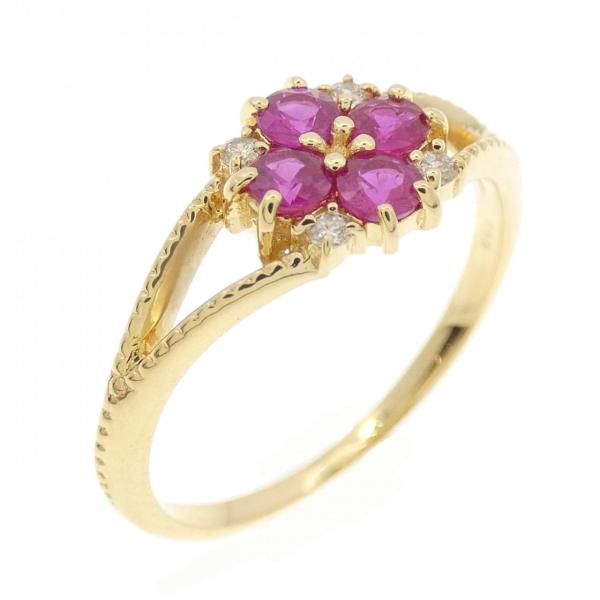 商品名：ルビー リング　商品ランク：中古品A