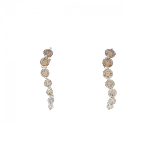 商品名：ダイヤモンド ピアス／イヤリング　商品ランク：中古品A