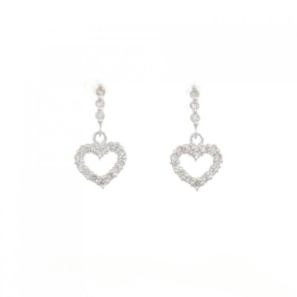 商品名：ダイヤモンド ピアス／イヤリング　商品ランク：中古品A