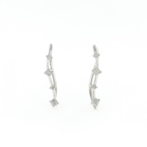 商品名：ダイヤモンド ピアス／イヤリング　商品ランク：中古品A