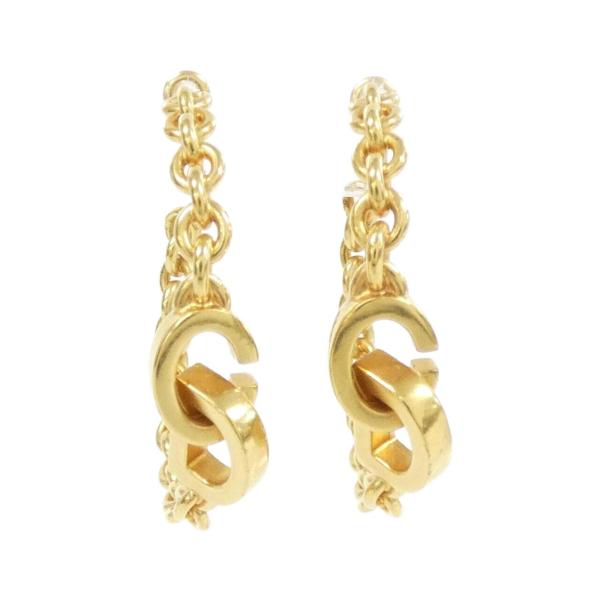 メーカ/ブランド：クリスチャンディオール　商品名：C.Dior ピアス　通称：CD ロック　商品ランク：中古品A