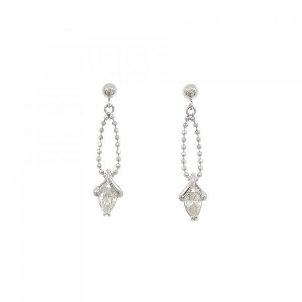 商品名：ダイヤモンド ピアス／イヤリング　商品ランク：中古品A