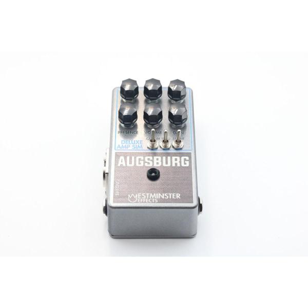 商品名：WESTMINSTER EFFECTS　AUGSBURG DELUXE AMP SIM　通称：エレキ用エフェクター　商品ランク：中古品Ｂ