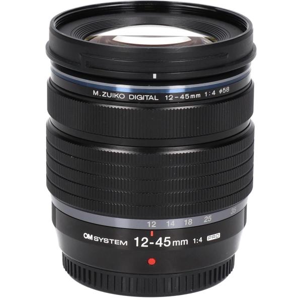 メーカ/ブランド：ＯＬＹＭＰＵＳ　商品名：ＯＬＹＭＰＵＳ　ＭＺＤ１２−４５ｍｍ　Ｆ４ＰＲＯ　通称：交換レンズ　商品ランク：中古品Ｂ
