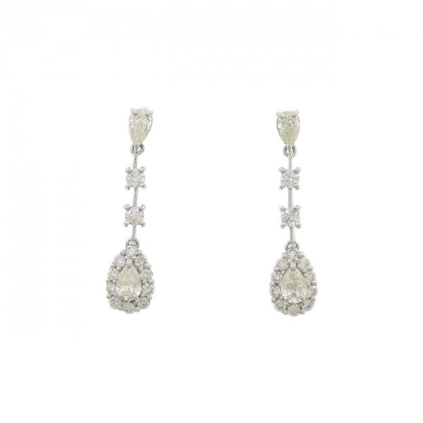 商品名：ダイヤモンド ピアス／イヤリング　商品ランク：新品