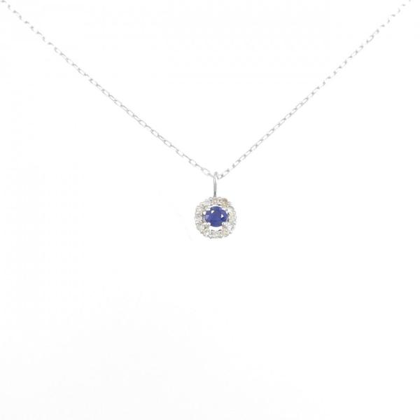 商品名：サファイヤ ネックレス　商品ランク：新品