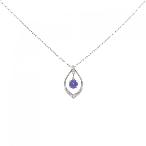 商品名：タンザナイト ネックレス　商品ランク：中古品A