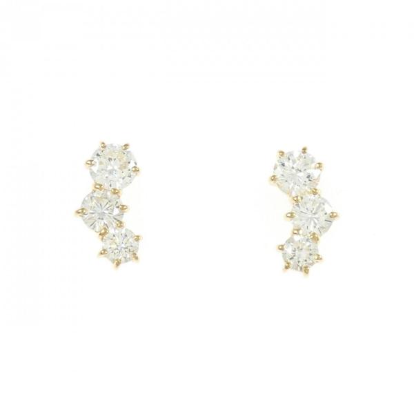 商品名：ダイヤモンド ピアス／イヤリング　商品ランク：未使用品