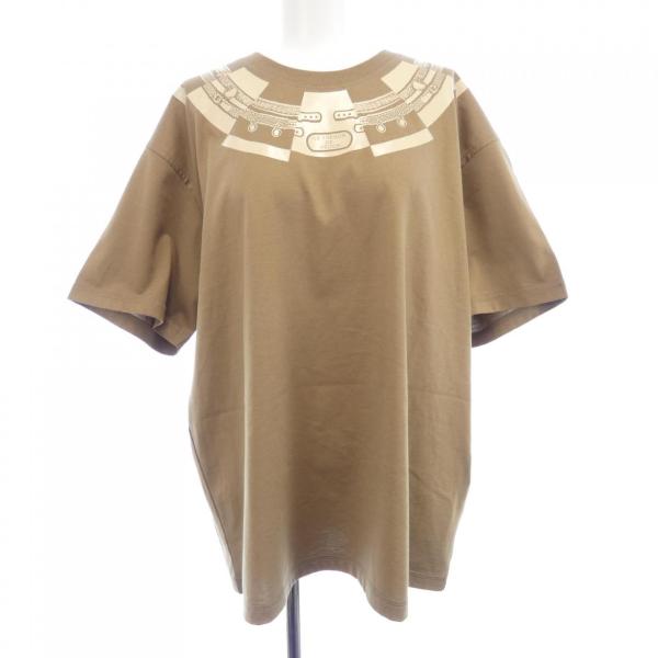 メーカ/ブランド：エルメス　商品名：Tシャツ　通称：カルトゥッシュ LE TRESOR DE MEDOR　商品ランク：中古品B