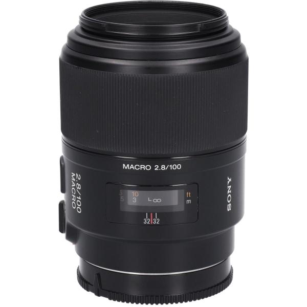 メーカ/ブランド：ＳＯＮＹ　商品名：１００ｍｍ　Ｆ２．８ＭＡＣＲＯ（ＳＡＬ１００Ｍ２８）　通称：交換レンズ　商品ランク：中古品Ｂ