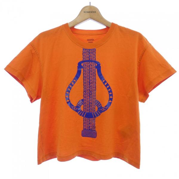 メーカ/ブランド：エルメス　商品名：Tシャツ　通称：FANTAISIE D'ETRIERS　商品ランク：中古品B