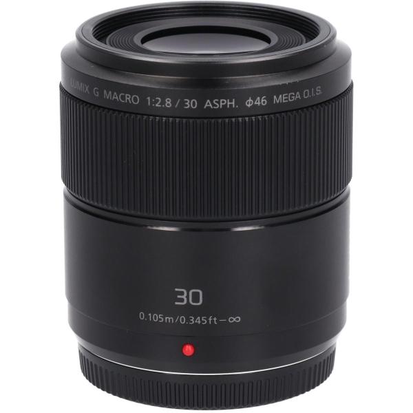 メーカ/ブランド：ＰＡＮＡＳＯＮＩＣ　商品名：Ｇ３０ｍｍ　Ｆ２．８ＭＡＣＲＯ（Ｈ−ＨＳ０３０）　通称：交換レンズ　商品ランク：中古品Ｂ