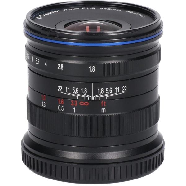 メーカ/ブランド：ＬＡＯＷＡ　商品名：Ｃ−ＤＲＥＡＭＥＲ１７ｍｍ　Ｆ１．８　通称：交換レンズ　商品ランク：中古品Ａ