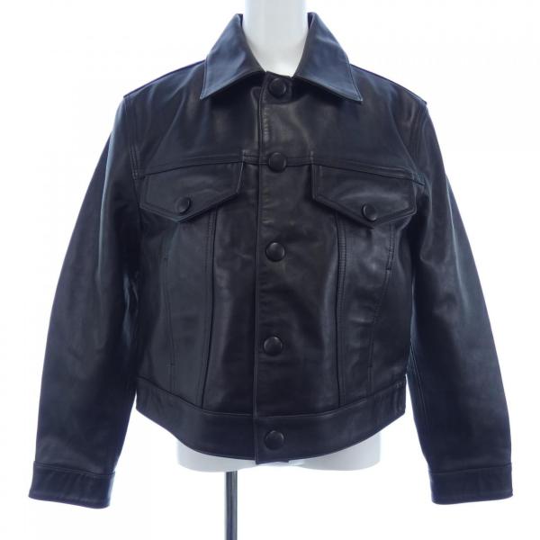 メーカ/ブランド：アミ　商品名：レザージャケット　商品ランク：中古品A