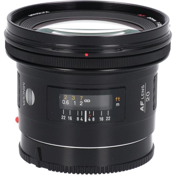 メーカ/ブランド：ＭＩＮＯＬＴＡ　商品名：ＡＦ２０ｍｍ　Ｆ２．８　通称：交換レンズ　商品ランク：中古品Ｂ
