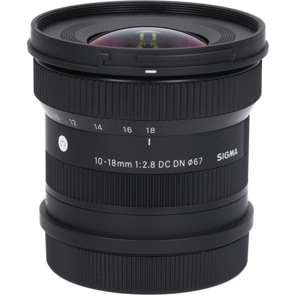 メーカ/ブランド：ＳＩＧＭＡ　商品名：Ｌ１０−１８ｍｍ　Ｆ２．８ＤＣ　ＤＮ（Ｃ）　通称：交換レンズ　商品ランク：中古品Ｂ