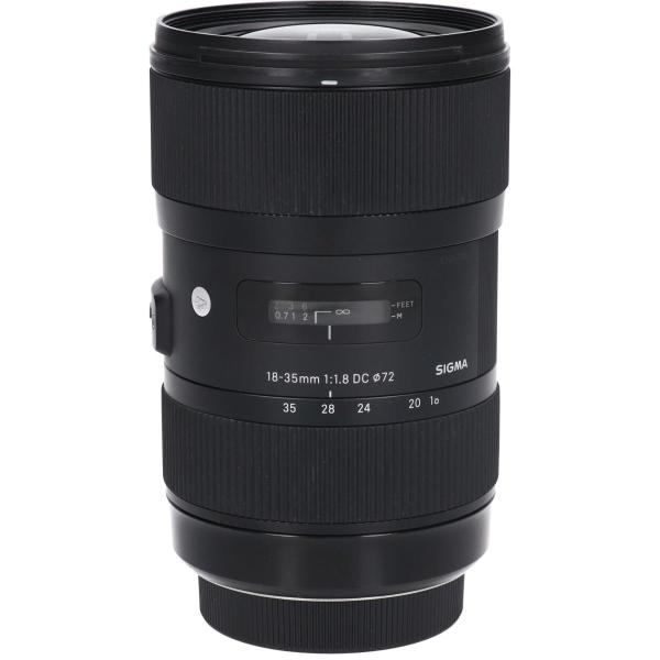 メーカ/ブランド：ＳＩＧＭＡ　商品名：シグマＳＡ１８−３５ｍｍ　Ｆ１．８ＤＣ　ＨＳＭ（Ａ）　通称：交換レンズ　商品ランク：中古品Ｂ