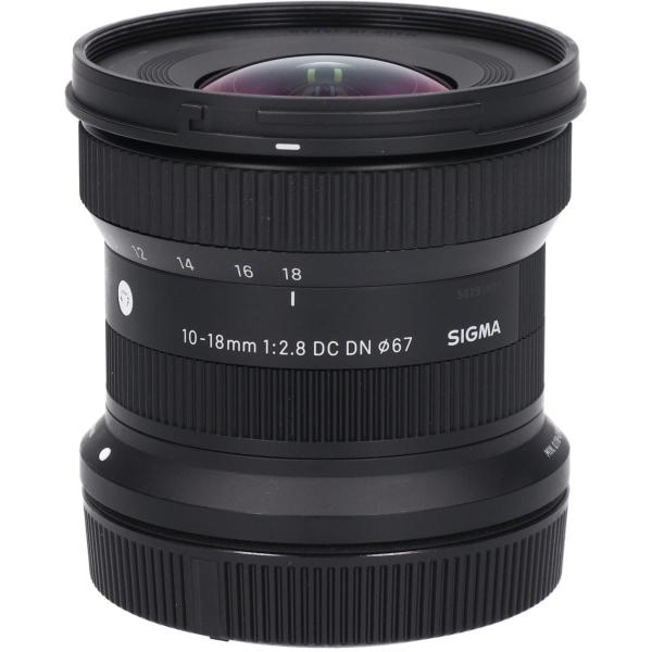メーカ/ブランド：ＳＩＧＭＡ　商品名：ＲＦ１０−１８ｍｍ　Ｆ２．８ＤＣ　ＤＮ（Ｃ）　通称：交換レンズ　商品ランク：中古品Ｂ