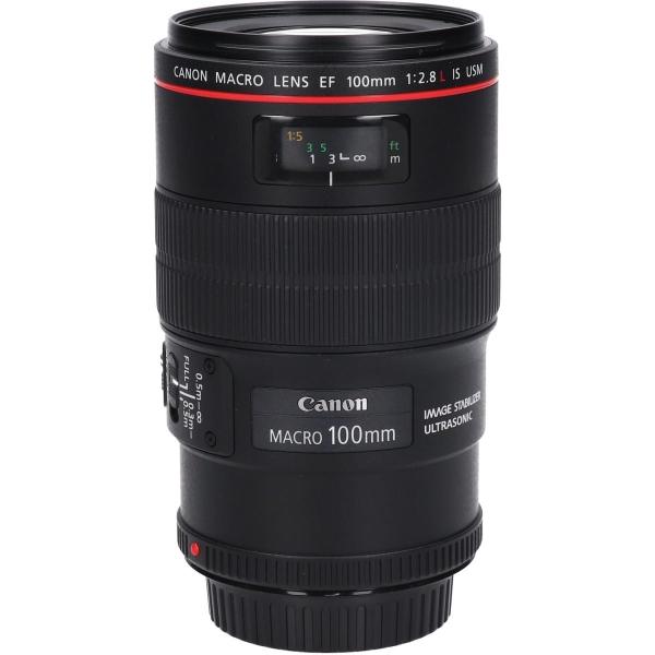 メーカ/ブランド：ＣＡＮＯＮ　商品名：ＥＦ１００ｍｍ　Ｆ２．８Ｌ　ＭＡＣＲＯ　ＩＳ　ＵＳＭ　通称：交換レンズ　商品ランク：中古品Ｂ