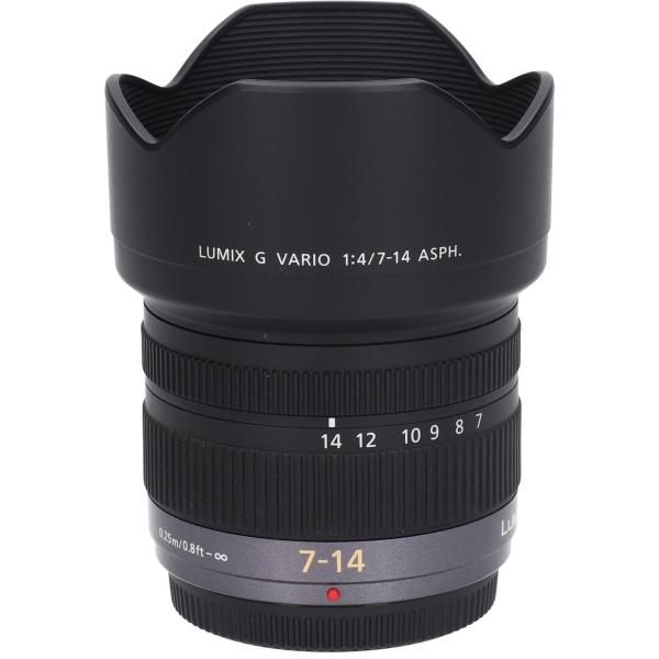 メーカ/ブランド：ＰＡＮＡＳＯＮＩＣ　商品名：Ｇ　ＶＡＲＩＯ７−１４ｍｍ　Ｆ４ＡＳＰＨ．　通称：交換レンズ　商品ランク：中古品Ａ