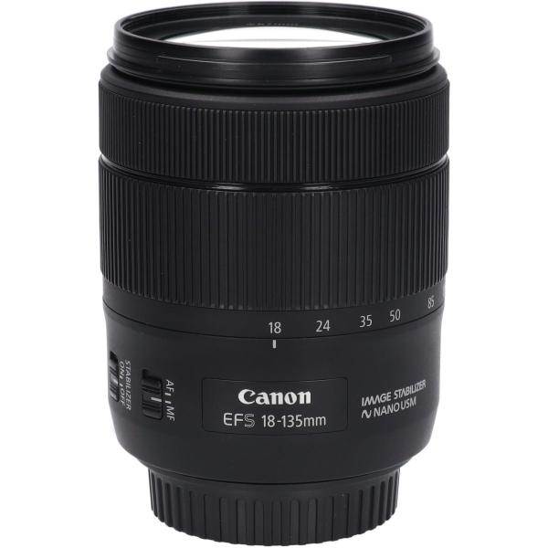 メーカ/ブランド：ＣＡＮＯＮ　商品名：ＥＦ−Ｓ１８−１３５ｍｍ　Ｆ３．５−５．６ＩＳ　ＵＳＭ　通称：交換レンズ　商品ランク：中古品Ｂ